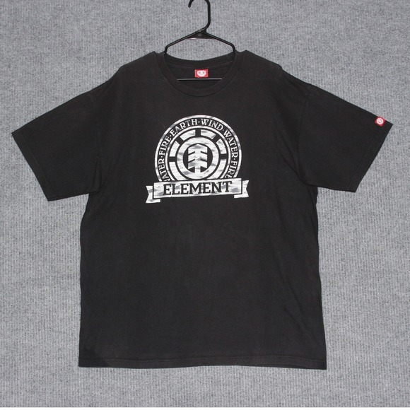 Element | Shirts | Element Skateboarding T Shirt Black Mens Xl Graphic ...